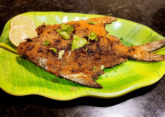 Pomplet Fry Recipe by Supriya Vartak Mohite - Cookpad