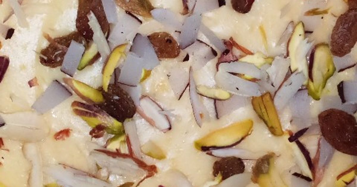 Khoya Rabri Kheer Recipe by Mehar Ansari LunchBrunch - Cookpad