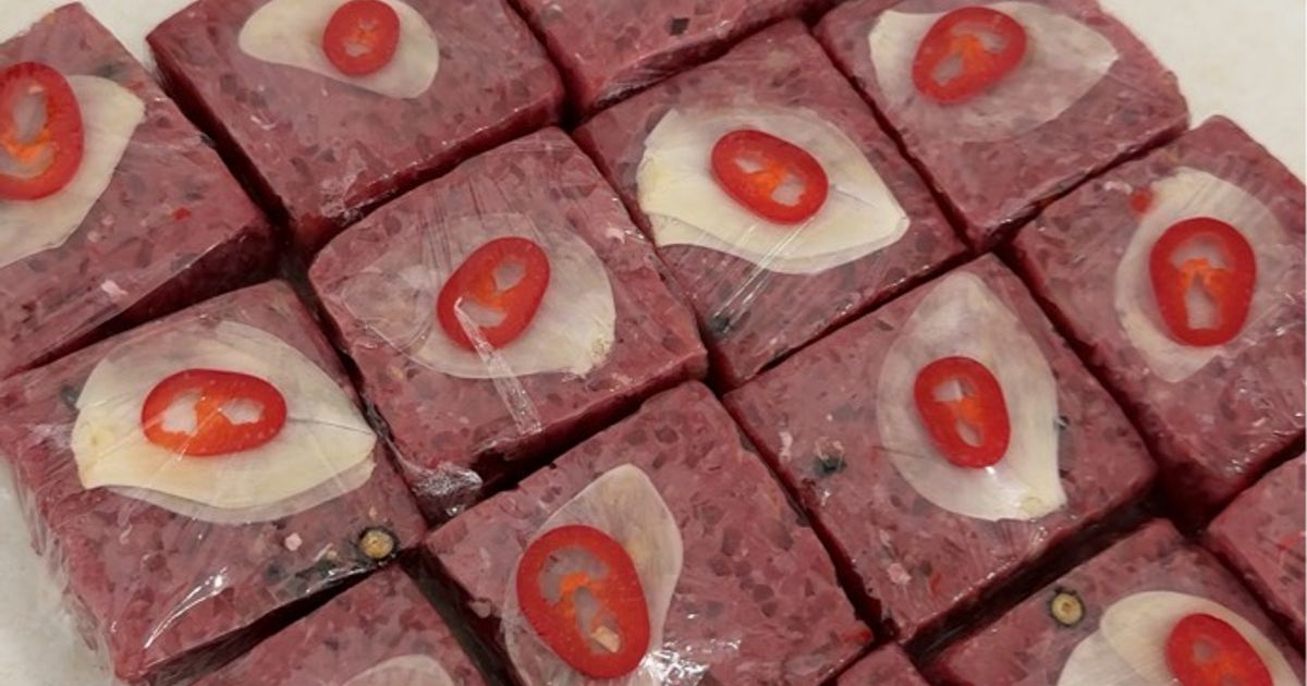 “Nem Chua” Raw Fermented Beef Recipe by Kat Truong