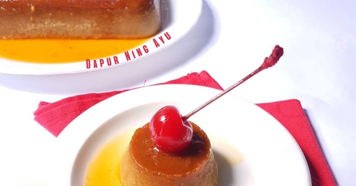 Resep 252. Bingka Regal Karamel oleh Dapur Ning Ayu - Cookpad