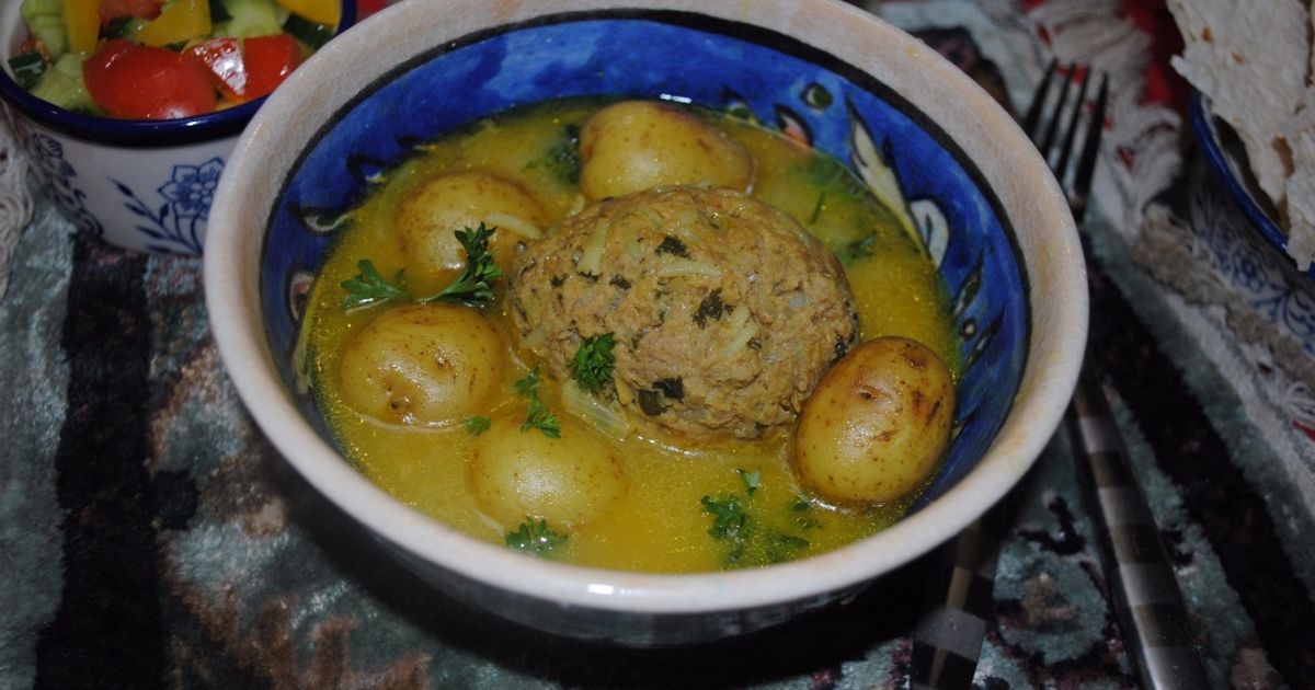 Kufteh Bozbash (Stuffed Meatball) Recipe by Rozina Dinaa - Cookpad
