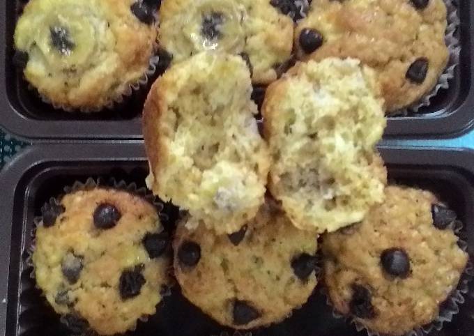 Resep Muffin pisang ala @tintin rayner oleh Lie Lie - Cookpad