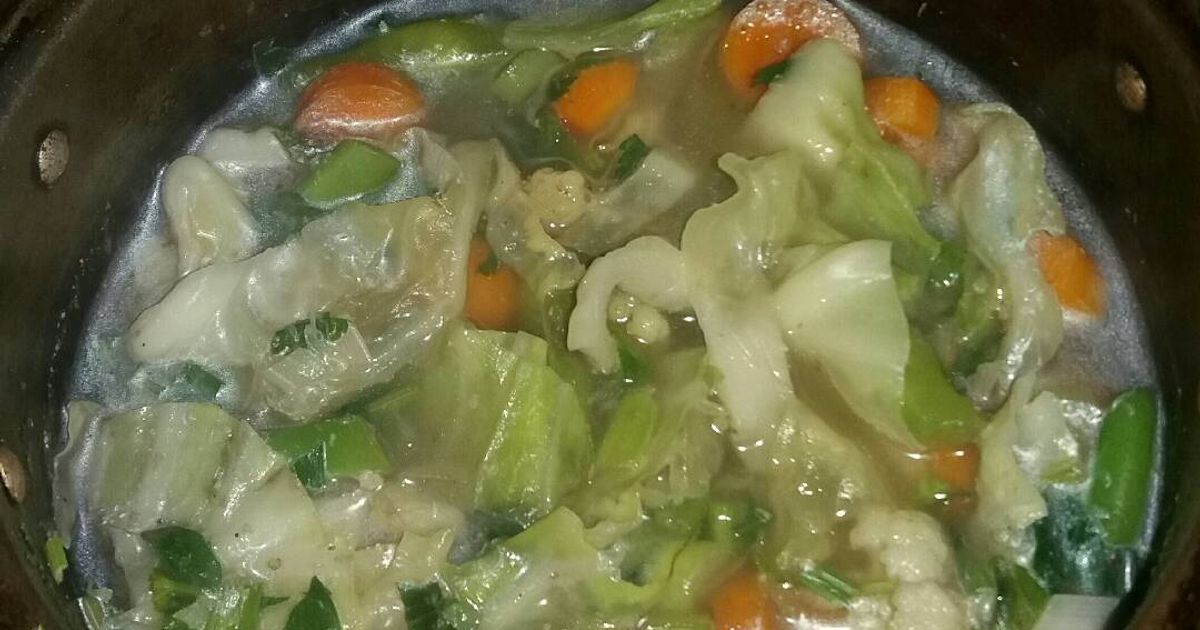 Resep Sayur Sop Ala Anak Rumahan oleh Mia iftitah - Cookpad