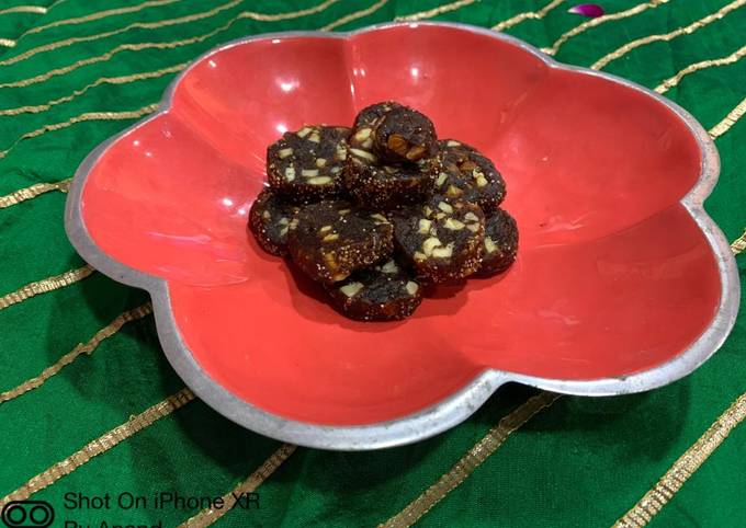 Aparna Dave દ્વારા રેસીપી ખજૂર રોલ (Khajoor Roll Recipe In Gujarati ...