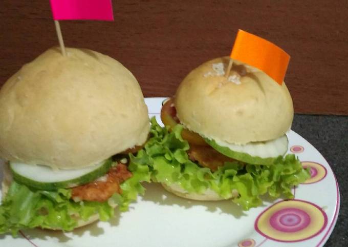 Resep Burger Nugget Ayam (home made) oleh Tata Kitchen - Cookpad