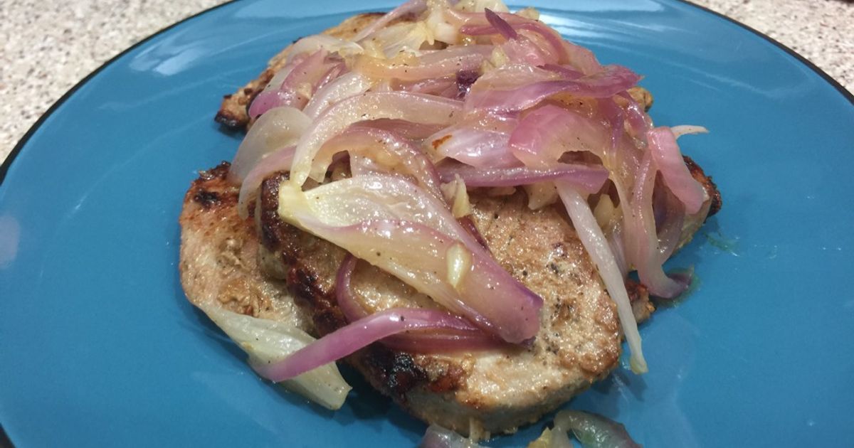 Filete De Tuna Encebollado Receta de LaCocinaDeDianelys- Cookpad