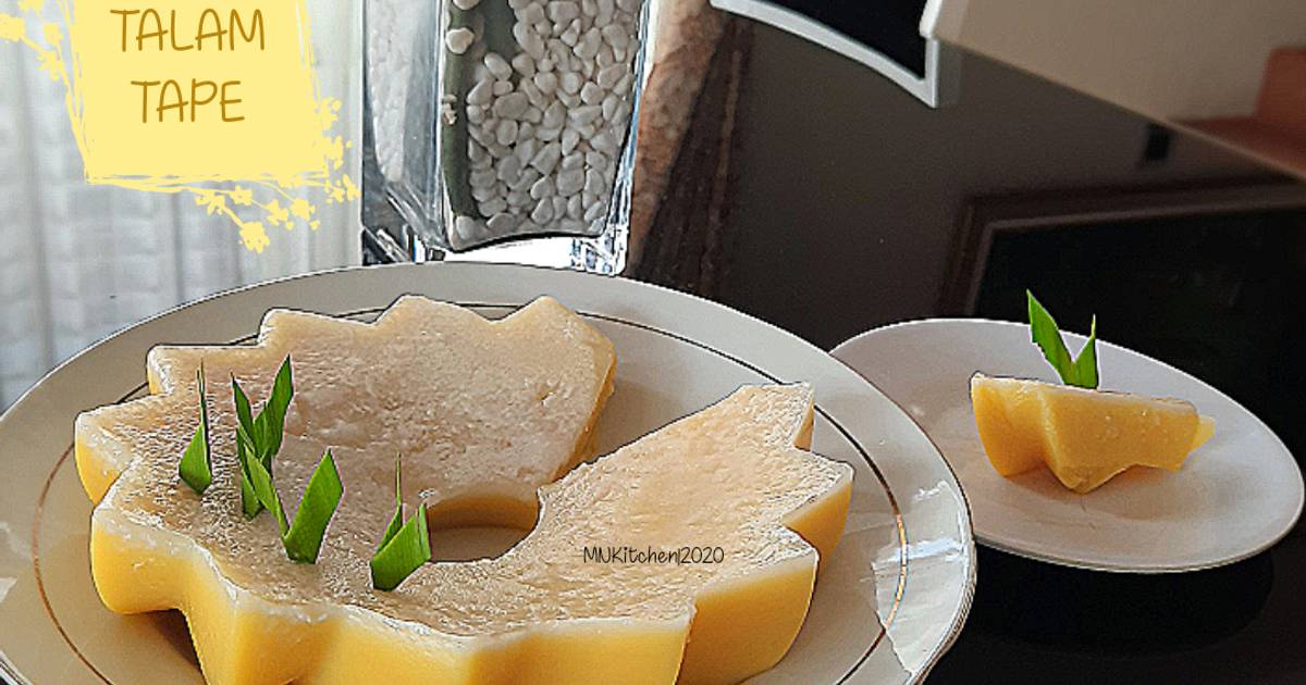 14 resep kue talam tape enak dan mudah - Cookpad