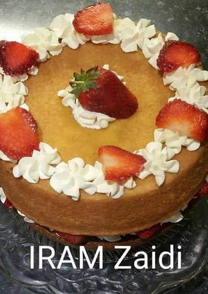 Victoria sponge cake Recipe by Irum Zaidi Home Cooking - Cookpad