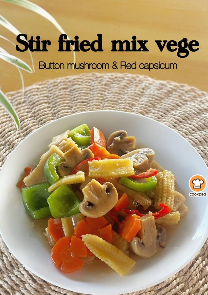 Resipi Stir fried mix vege oleh imel_recipe - Cookpad