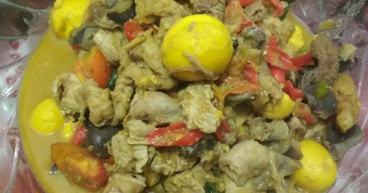 Resep Tumis Pedas Manis Jeroan Ayam oleh Evita - Cookpad