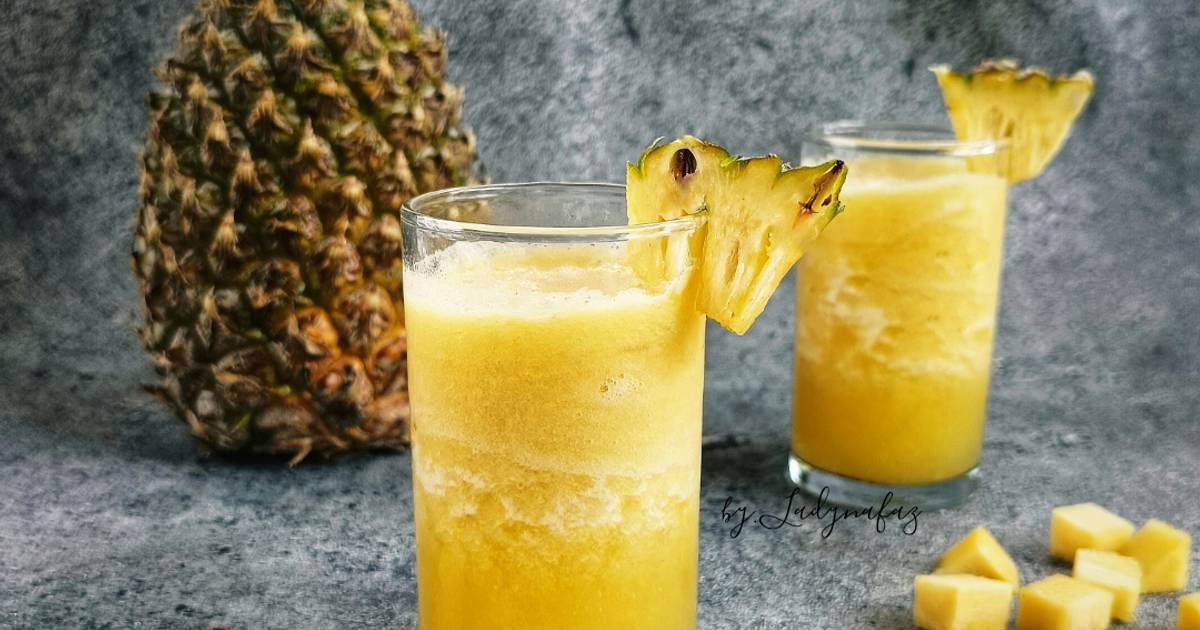 Resep Jus Buah Nenas oleh Lady Nafaz - Cookpad