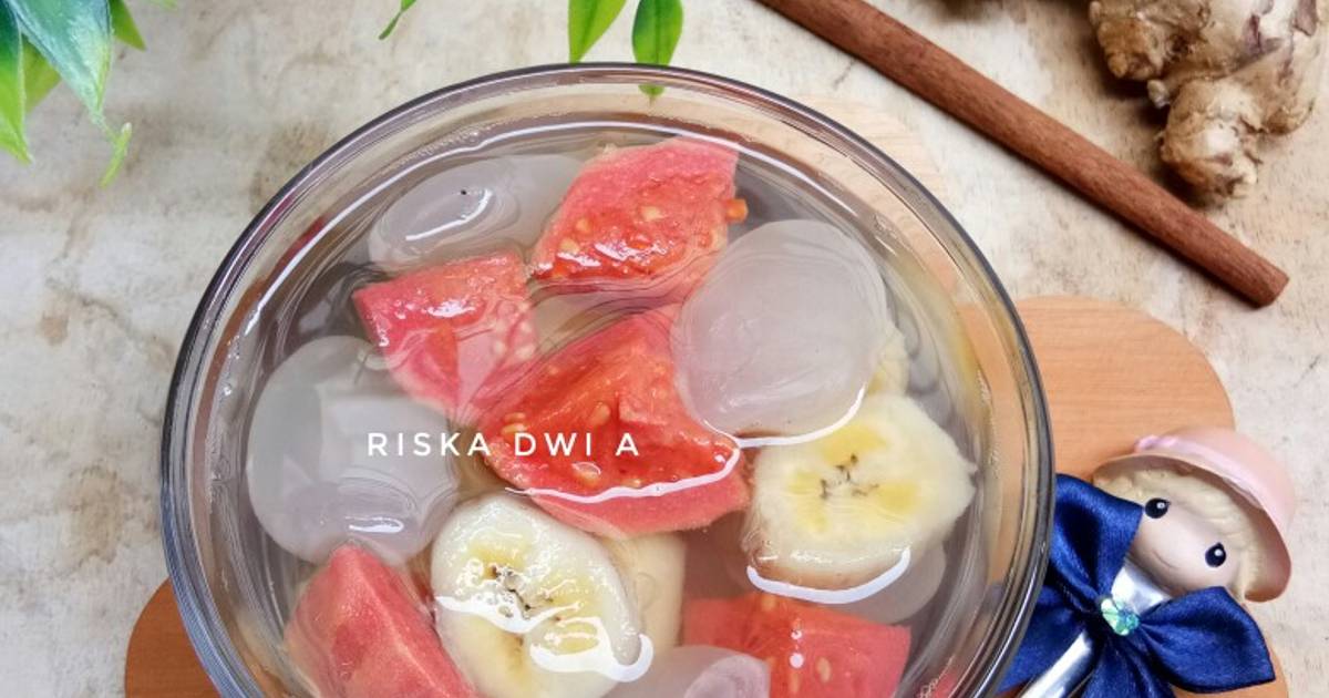 Resep Setup Pisang Jambu Kolang Kaling oleh Riska Dwi A - Cookpad