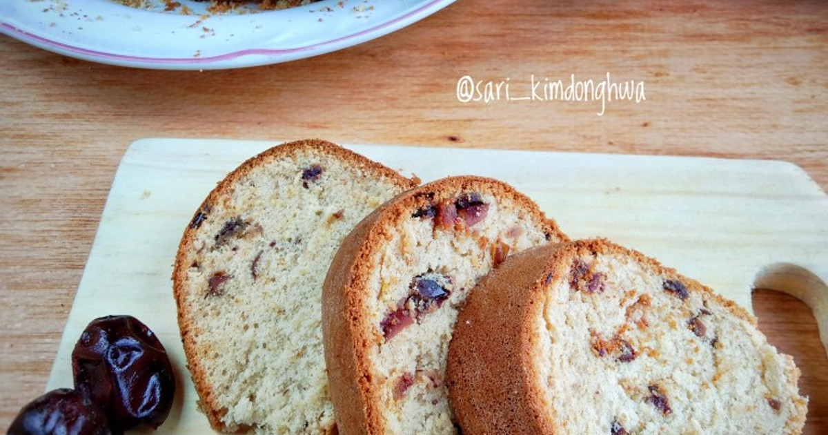Resep Bolu Kurma / Kurma Cake (Metode All In One) oleh Sari Utami ...