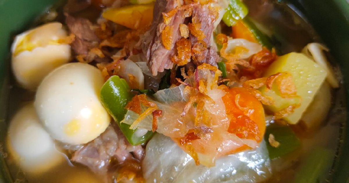 Resep Sop Sayur Daging Sapi oleh dapurguna - Cookpad