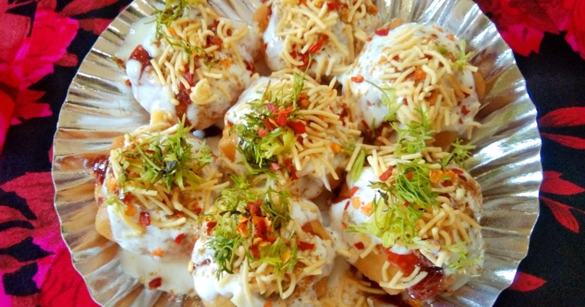 Dahi Puri Recipe By Sudha Agrawal