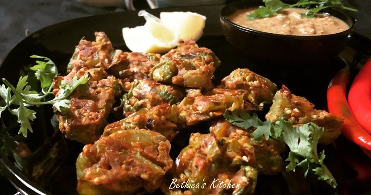 Baked Chili Pepper Pakora Recipe by Bethica Das - Cookpad