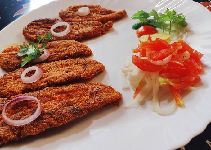 Crunchy Bombil (Bombayduck) Fry Recipe by Shital Siddhesh Raut - Cookpad