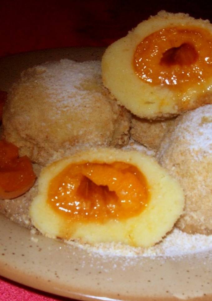 Sárgabarackos gombóc | Edit56 receptje - Cookpad receptek