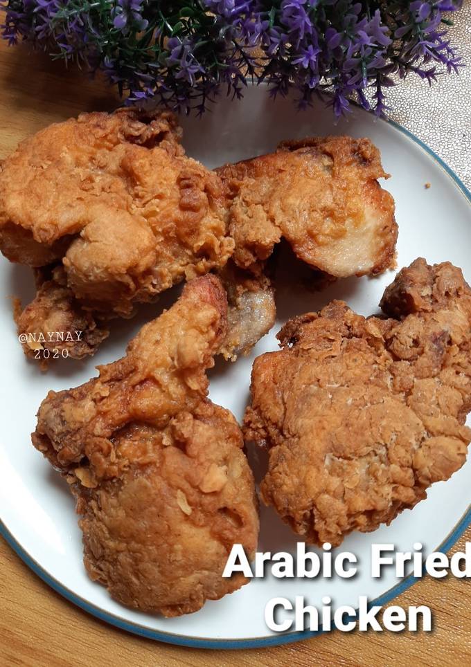 Resep Arabic Fried Chicken oleh NayNay - Cookpad