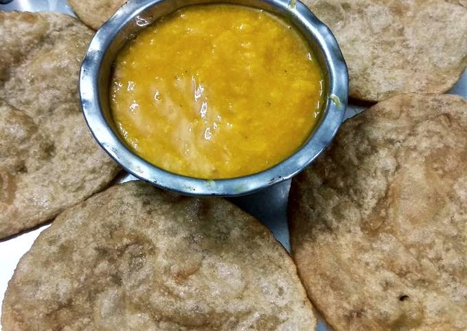 Aamras and puri Recipe by Soumi Banerjee - Cookpad