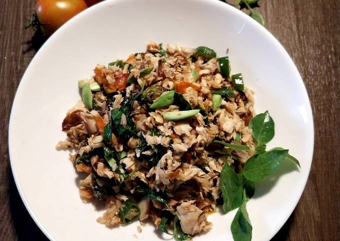 Resep 127 Ikan Asap Suwir Bumbu Oseng Pedas Oleh Bintang Pasaribu