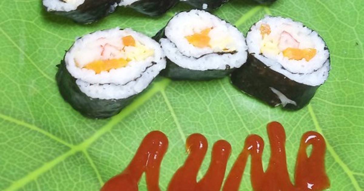 Resep Sushi simple ala rumahan oleh Eliesa Aulia - Cookpad