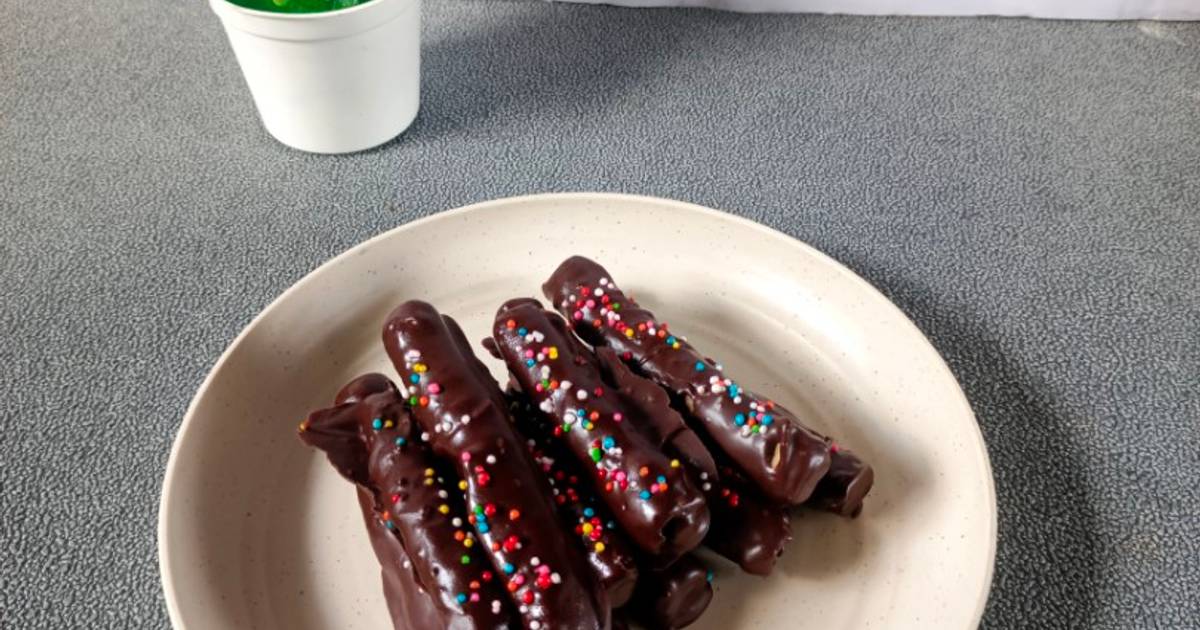 Resep Pangsit Goreng Coklat oleh Chendera Ria Lim - Cookpad