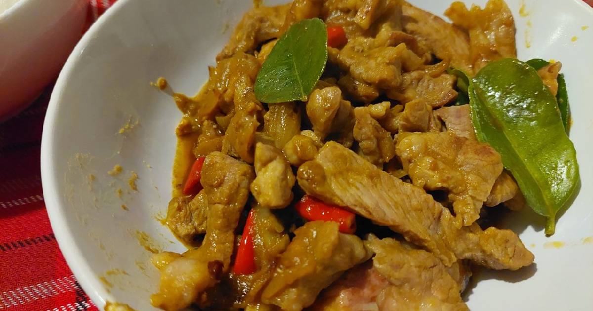 泰式青咖哩炒豬肉 食譜與作法 by Roddy Shaw - Cookpad