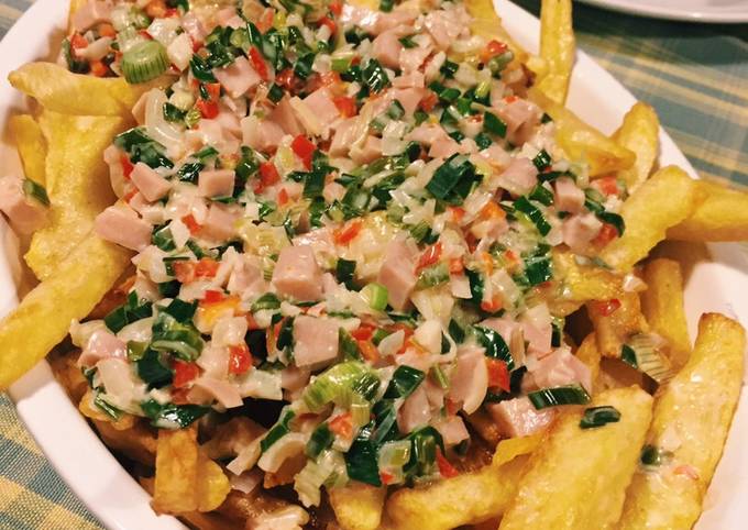 Papas con crema y verdeo Receta de Recetas faciles👩🏻‍🍳- Cookpad