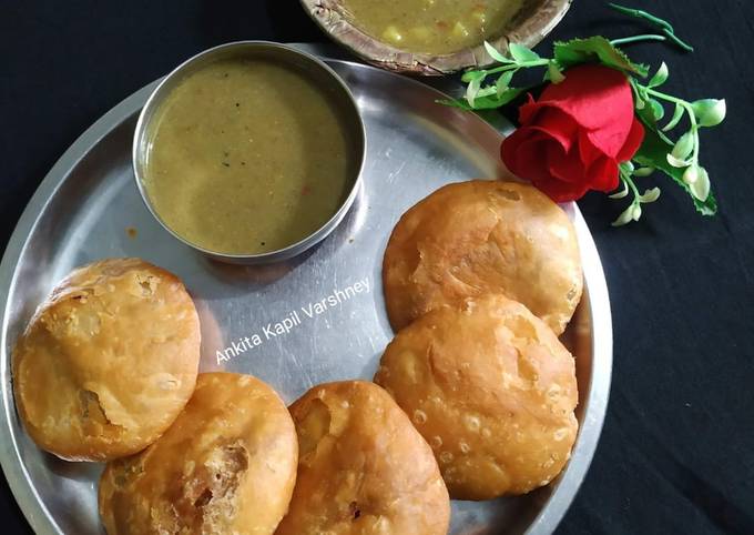 Khasta Kachori Recipe by Ankita Kapil Varshney - Cookpad