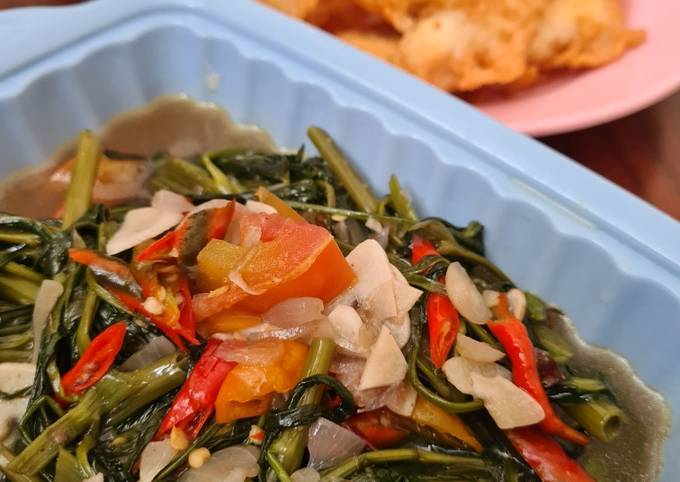 Resep Tumis Kangkung Terasi Oleh Desy Widya Cookpad
