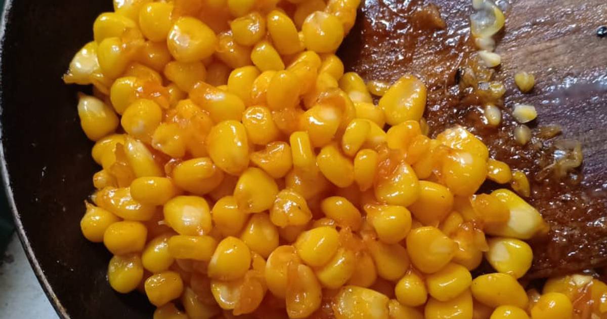 Resep Spicy Sweet Corn oleh Mba Selmaa - Cookpad