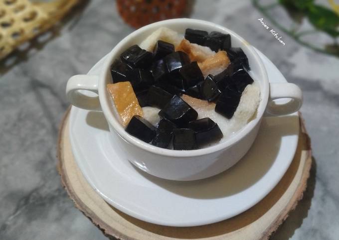 Resep Wedang Roti Cincau oleh anisatur raehan - Cookpad