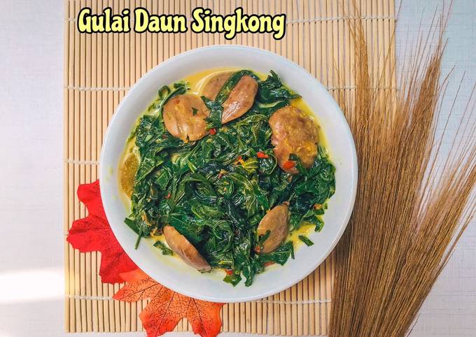 Resep Gulai Daun Singkong oleh Hesti Pratiwi - Cookpad