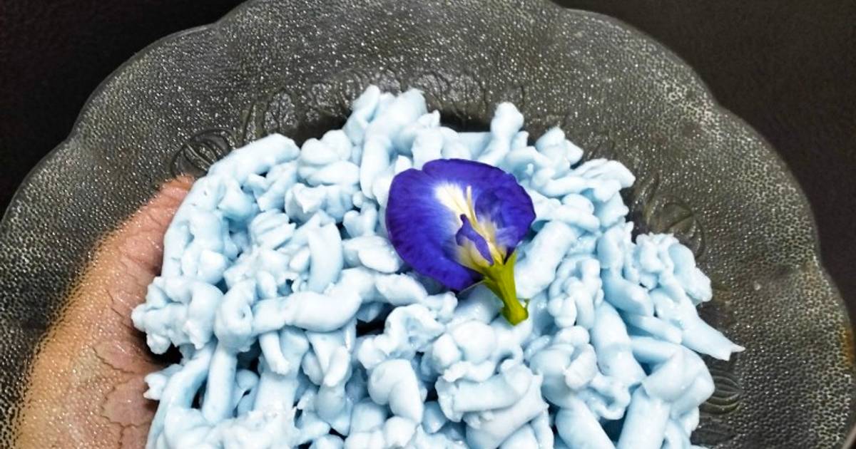 Resep Cendol Bunga Telang oleh Nyak Haikal - Cookpad