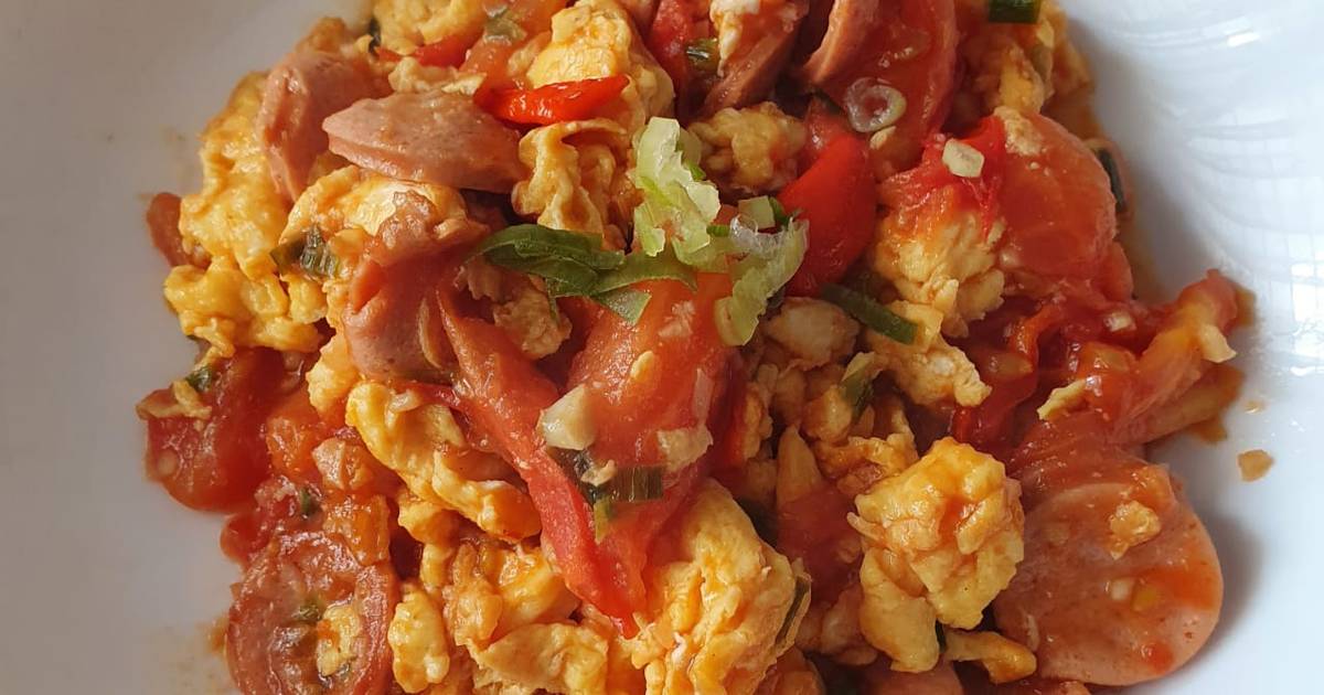 484 resep tumis telur tomat daging enak dan mudah - Cookpad