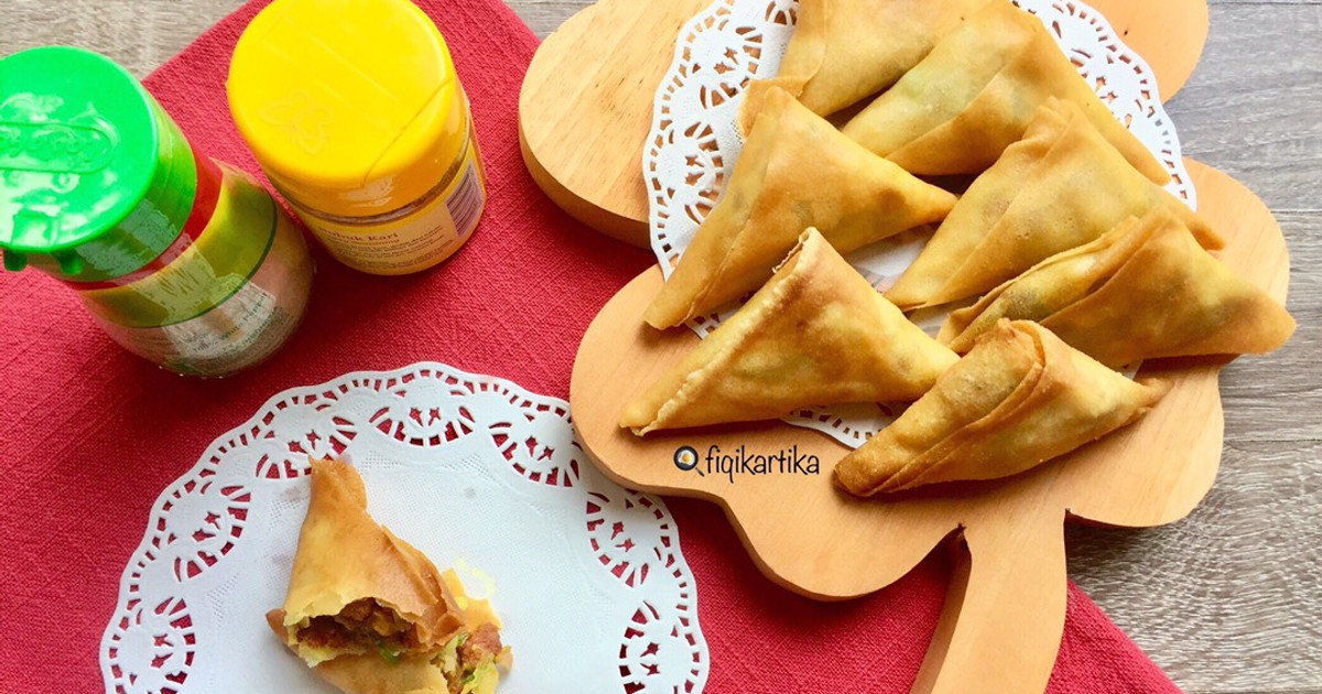Resep Samosa Keju Kornet oleh fiqikartika - Cookpad
