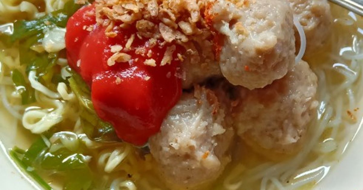 Resep Pentol Bakso Kambing Rasa Momogi oleh Bunda Rovissa'adah - Cookpad