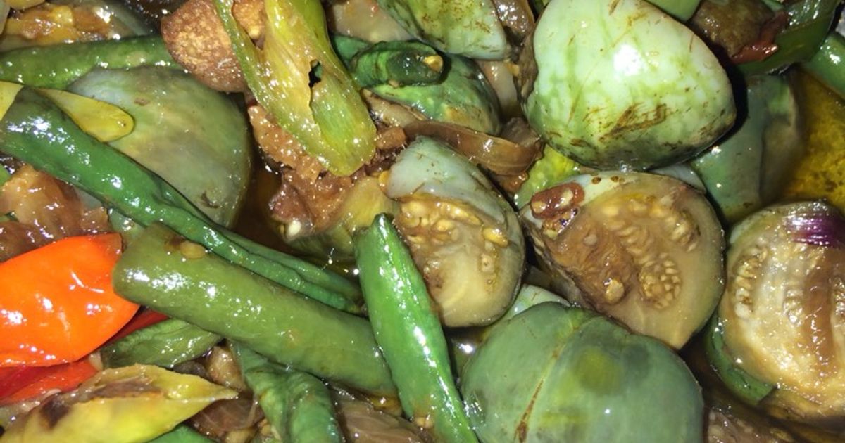 Resep terong ijo kecil rumahan enak dan mudah - Cookpad