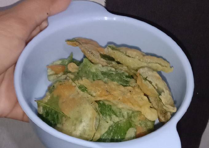 Resep Bayam crispy oleh diyah - Cookpad