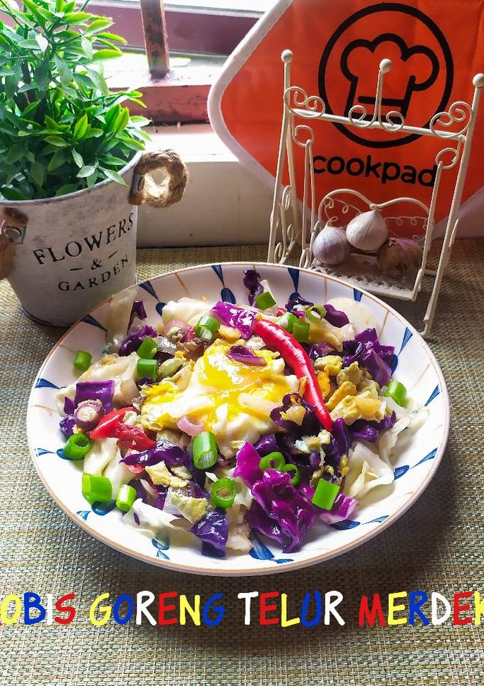 Resipi Kobis Goreng Telur Merdeka🇲🇾 oleh Ani Delighted - Cookpad