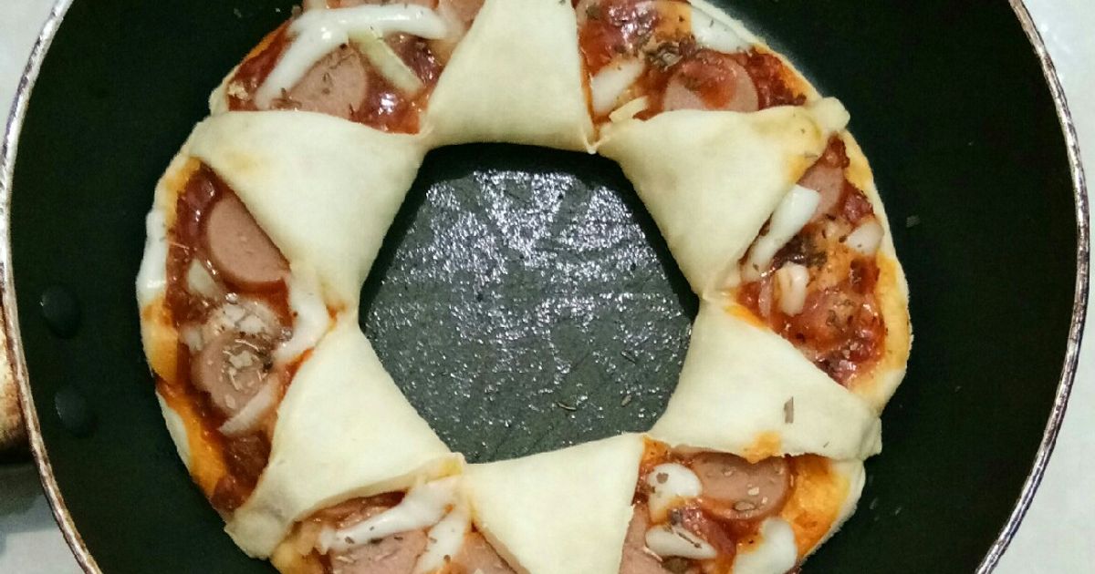 Resep Pizza Ring Teflon oleh marta05 - Cookpad