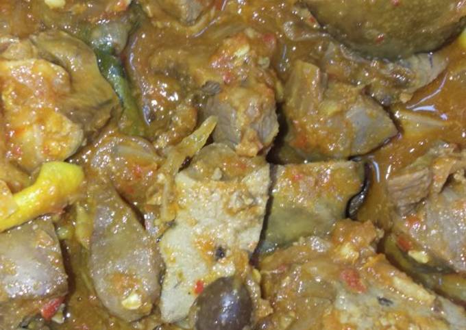 Resep Sambel goreng ati ampela oleh Vella Noveria Rahman - Cookpad