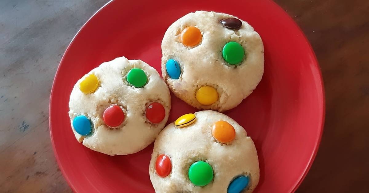 Galletas con rocklets 🍪 Receta de karinandrea- Cookpad
