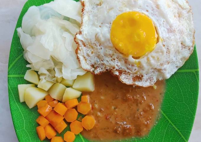 Resep Pecel Telor oleh Akulitaaa - Cookpad