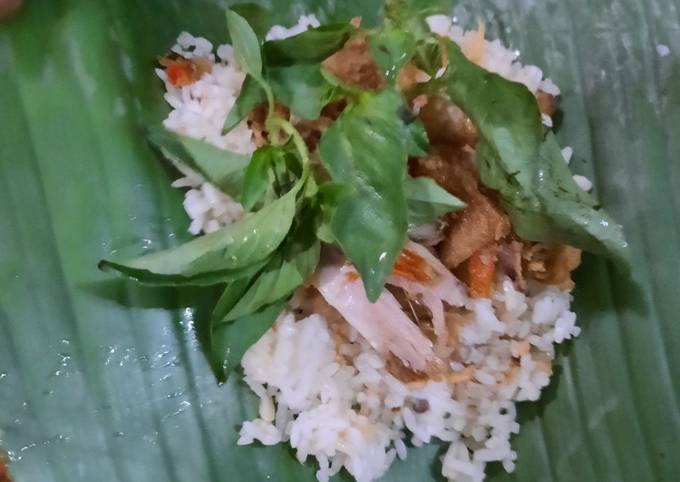 Resep Nasi Liwet bakar isi Ayam geprek 🍚🍗 oleh Devi dr - Cookpad