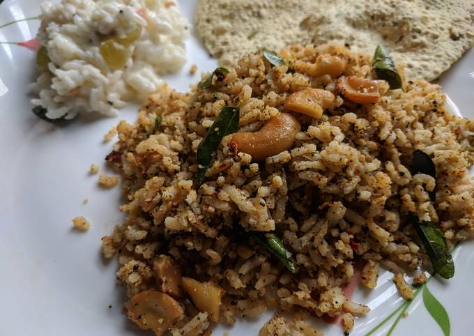 Sesame rice/ Ellu saadham Recipe by Anuradha Sridharan - Cookpad