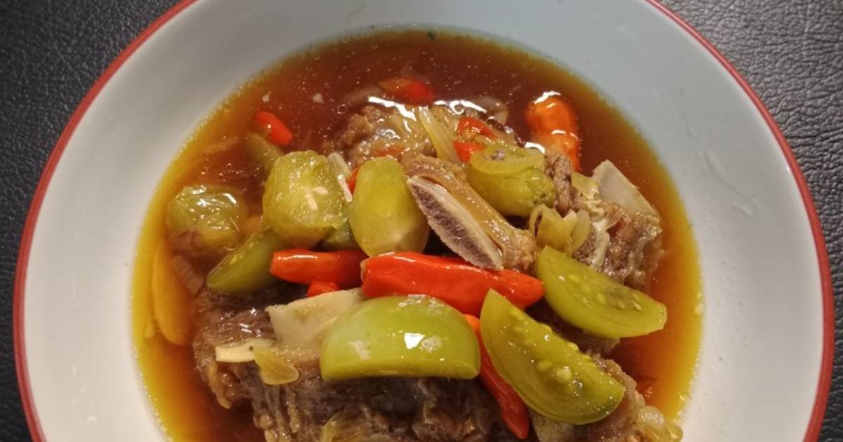 321 resep asem2 daging iga enak dan mudah - Cookpad