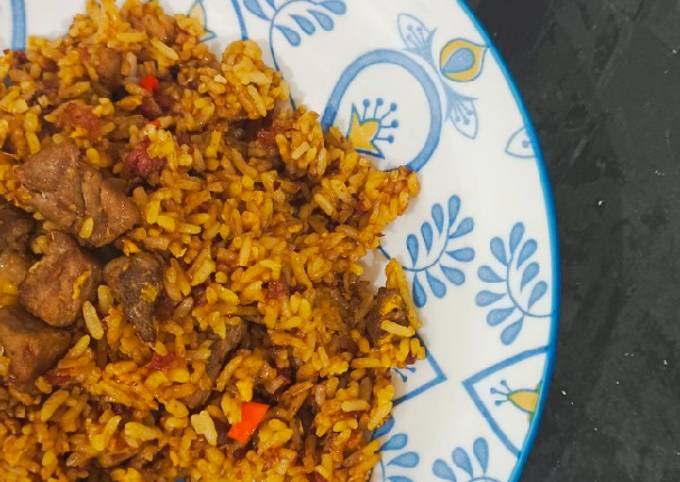 Resep Nasi Goreng Beef dan Kornet oleh Dapur Abuebe - Cookpad