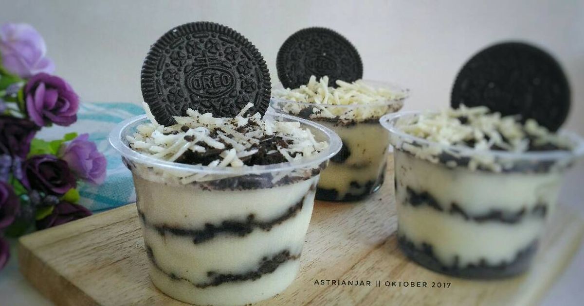 Resep oreo cheesecake rumahan enak dan mudah - Cookpad